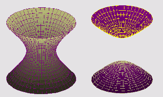 Hyperboloïde à 1 ou 2 nappes