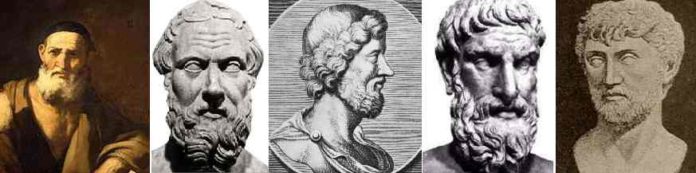 Leucippe_Démocrite_Aristippe_Épicure_Lucrèce_Matérialistes_astuce